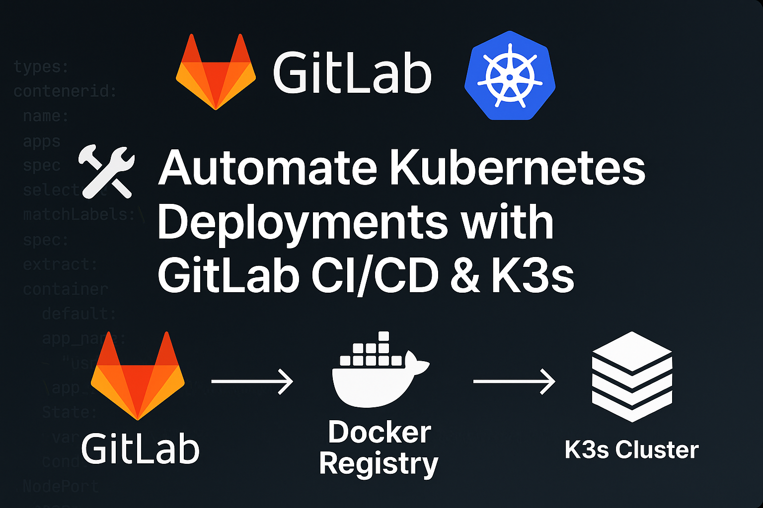 Automating Kubernetes Deployment from GitLab CI/CD to a K3s Cluster: A ...