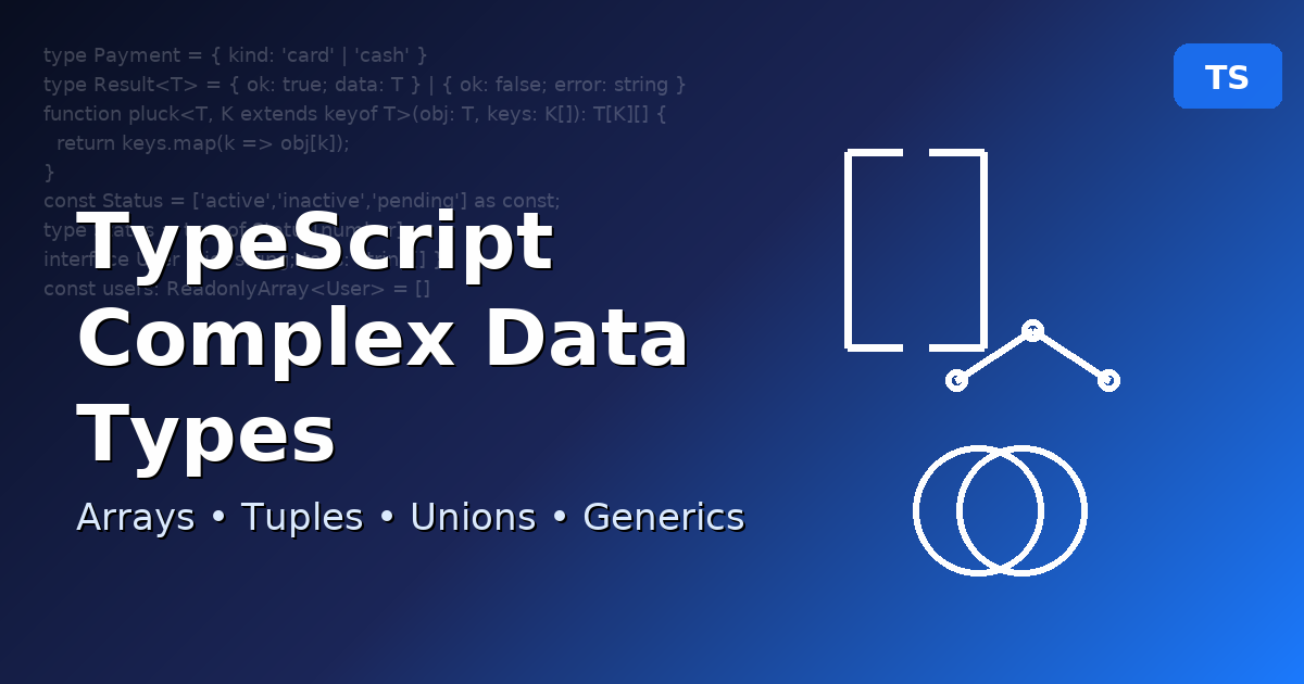 TypeScript Complex Data Types (and What You Can Do With Them) - Yellow! GNU