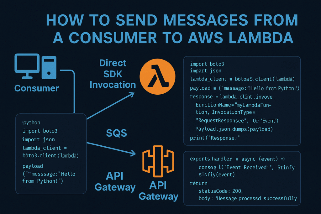 Send Messages From a Consumer to AWS Lambda (Complete Guide + Multi-Language Examples) - Yellow! GNU